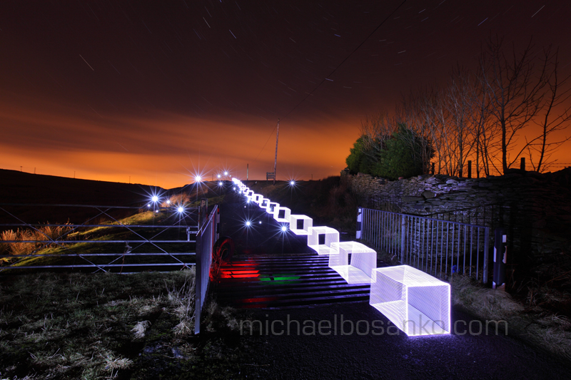 light graffiti, light art, michael bosanko