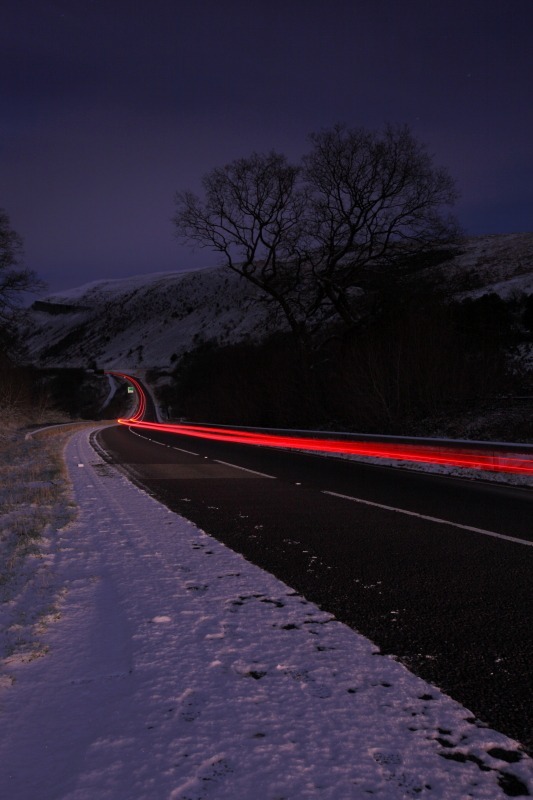 Night Trails photo - michael bosanko