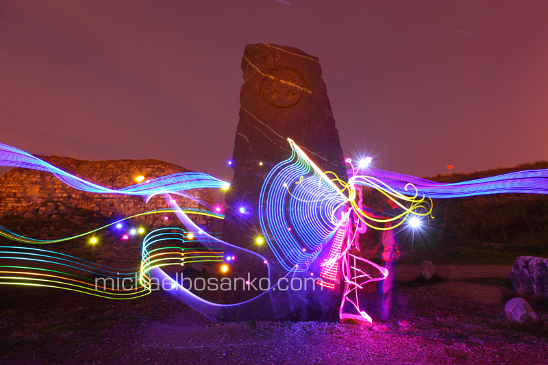 light graffiti, light art, michael bosanko