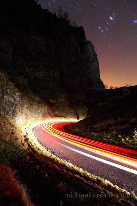 Night Trails photo - michael bosanko