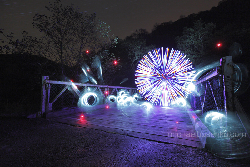 light graffiti, light art, michael bosanko