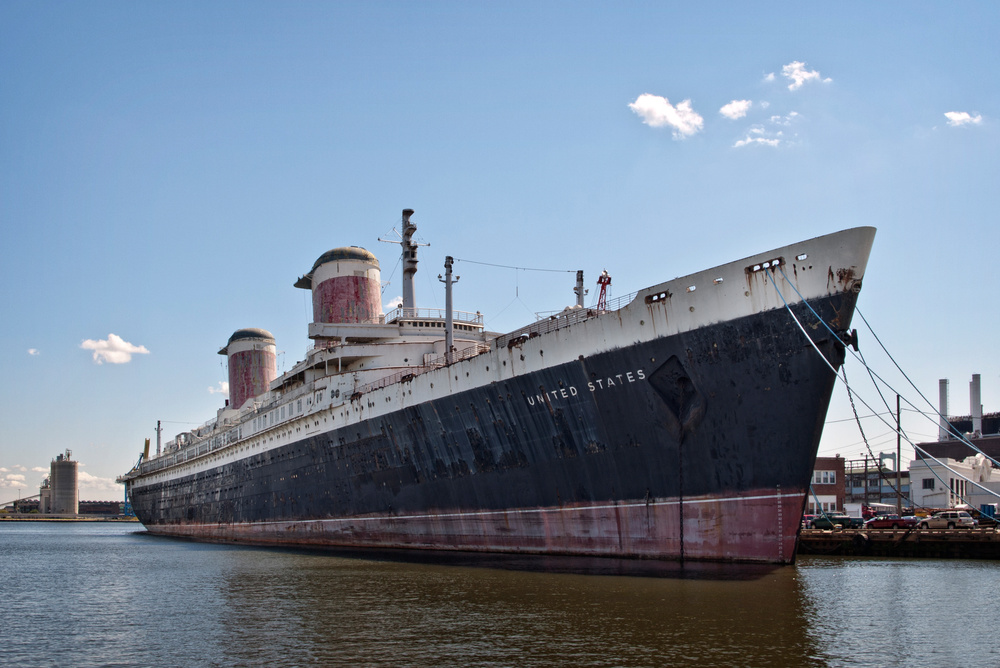the fleeting nature of immortality | SS United States (Philadelphia, P