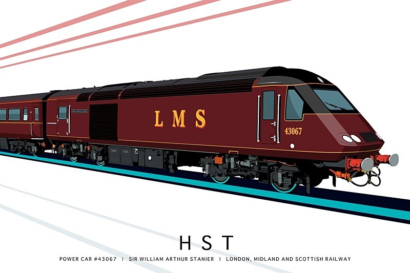 POWER CAR #43067 | LMS LIVERY (LIMITED EDITION 1 of 25)