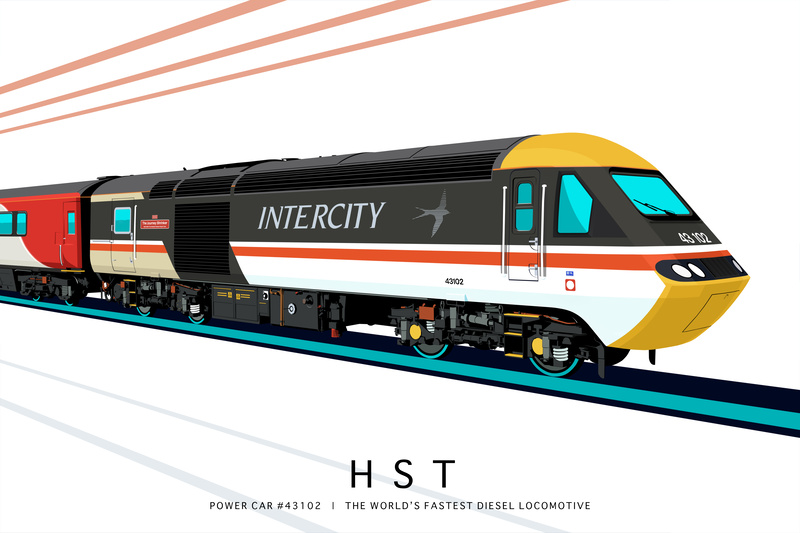 POWER CAR #43102 | THE WORLD'S FASTEST DIESEL LOCOMOTIVE