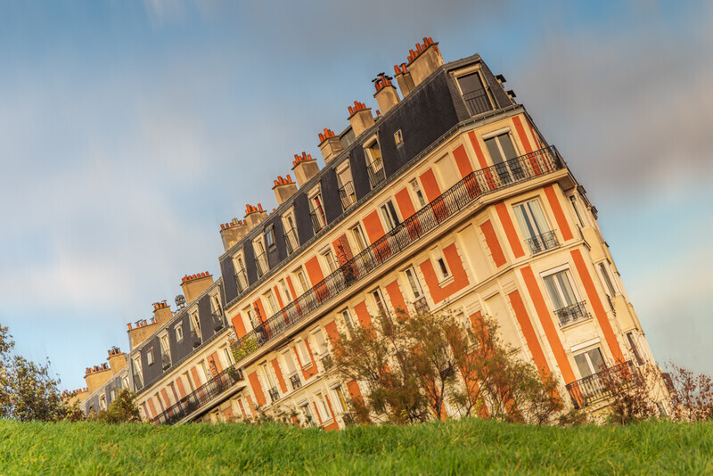 The Sinking House, Montmartre, Paris by Irish Outdoor Photographer ... The Sinking House, Montmartre, Paris by Irish Outdoor Photographer ...
