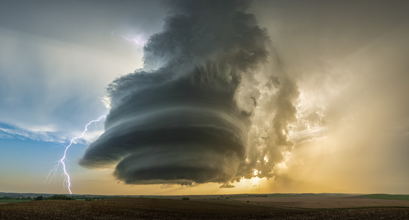 Backlit Mesocyclone
